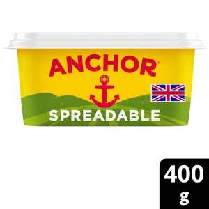 Anchor Spreadable Blend of Butter and Rapeseed Oil 400g - Morrisons ...