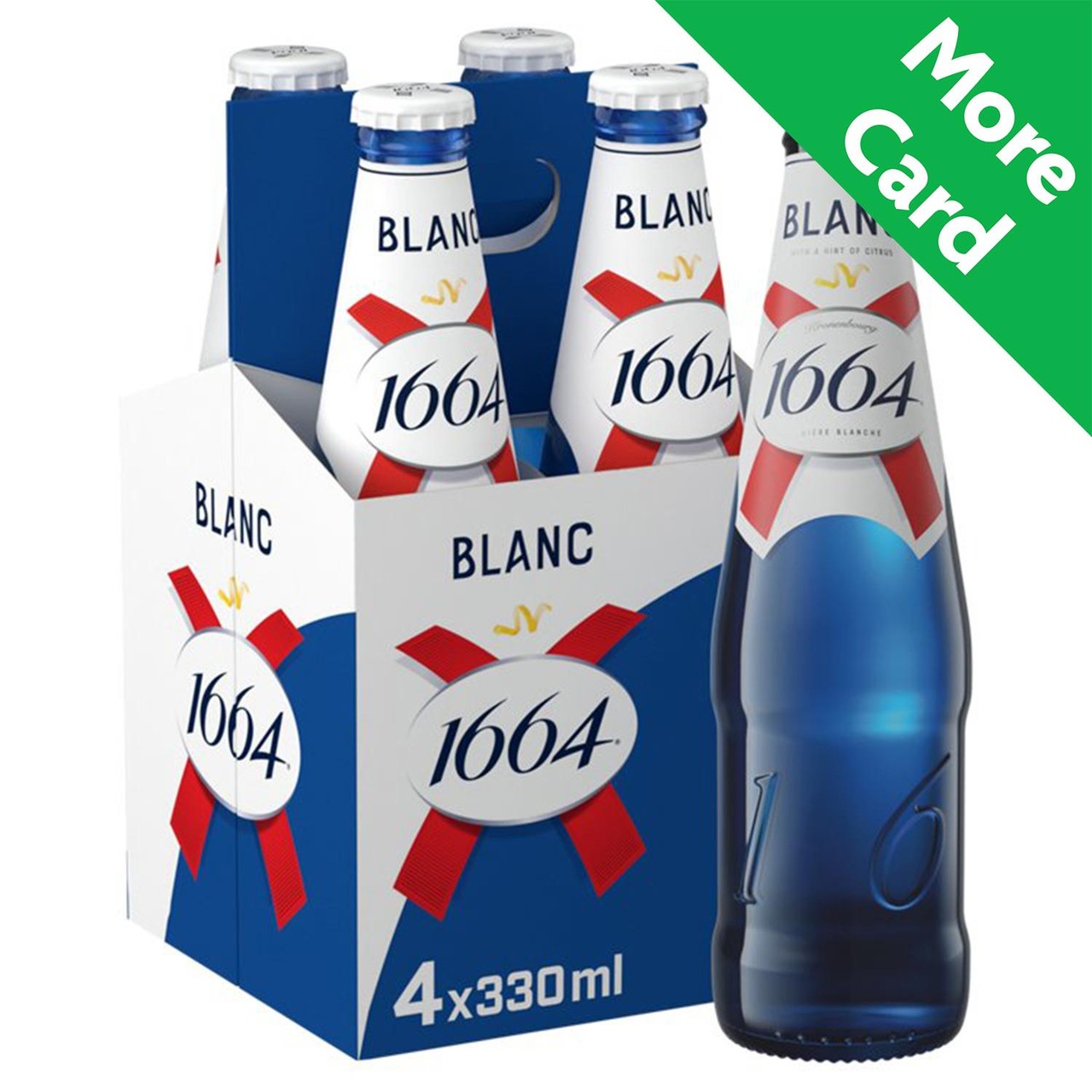 1664 Blanc Premium Lager Beer Bottles - Morrisons Online Groceries & Offers