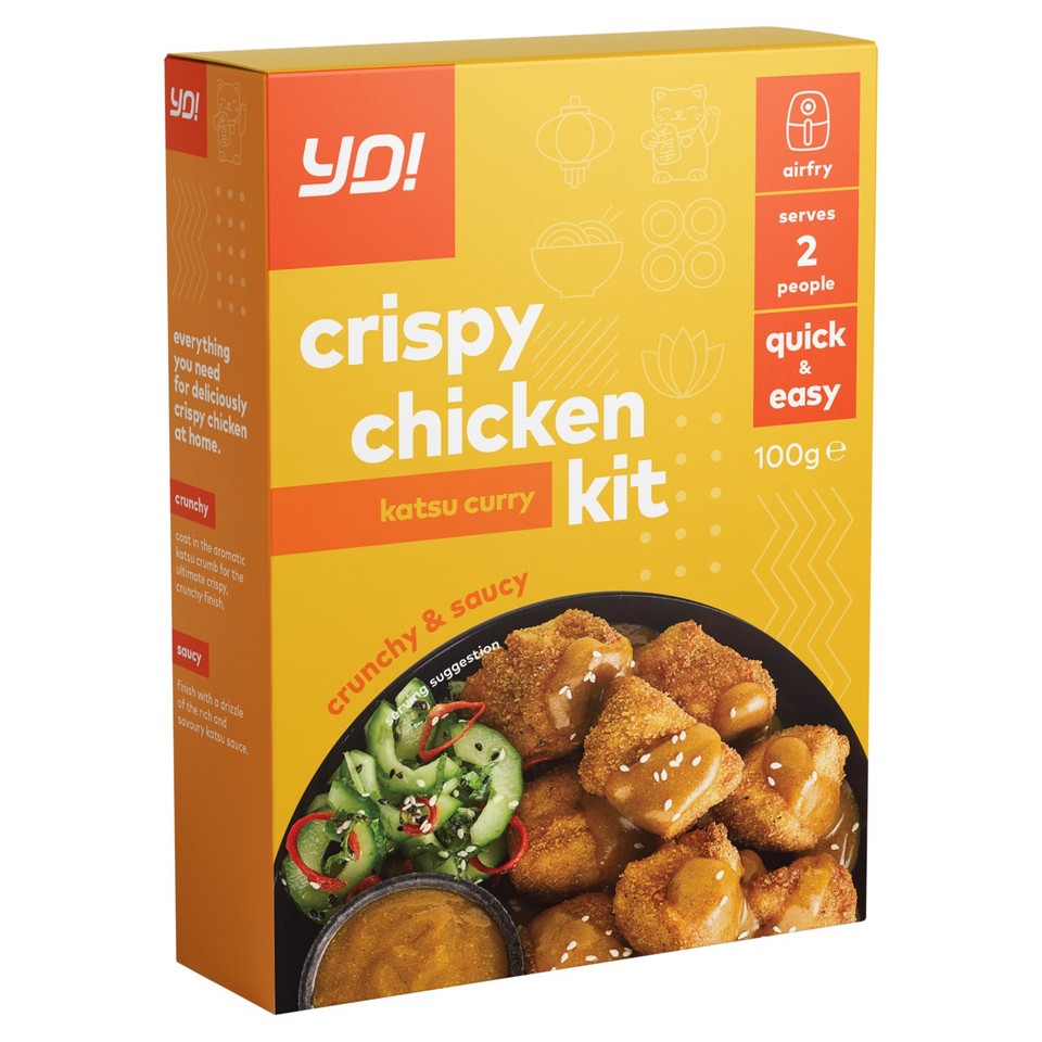 Yo! Katsu Crispy Chicken Kit 100g - Morrisons Online Groceries & Offers