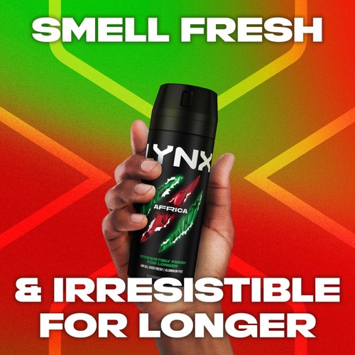 Lynx Body Spray Africa 2x150ml - Morrisons Online Groceries & Offers