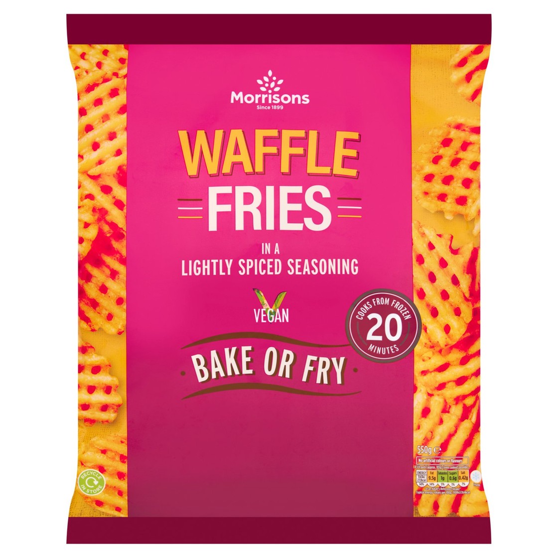 Morrisons Waffle Fries - Morrisons Online Groceries & Offers