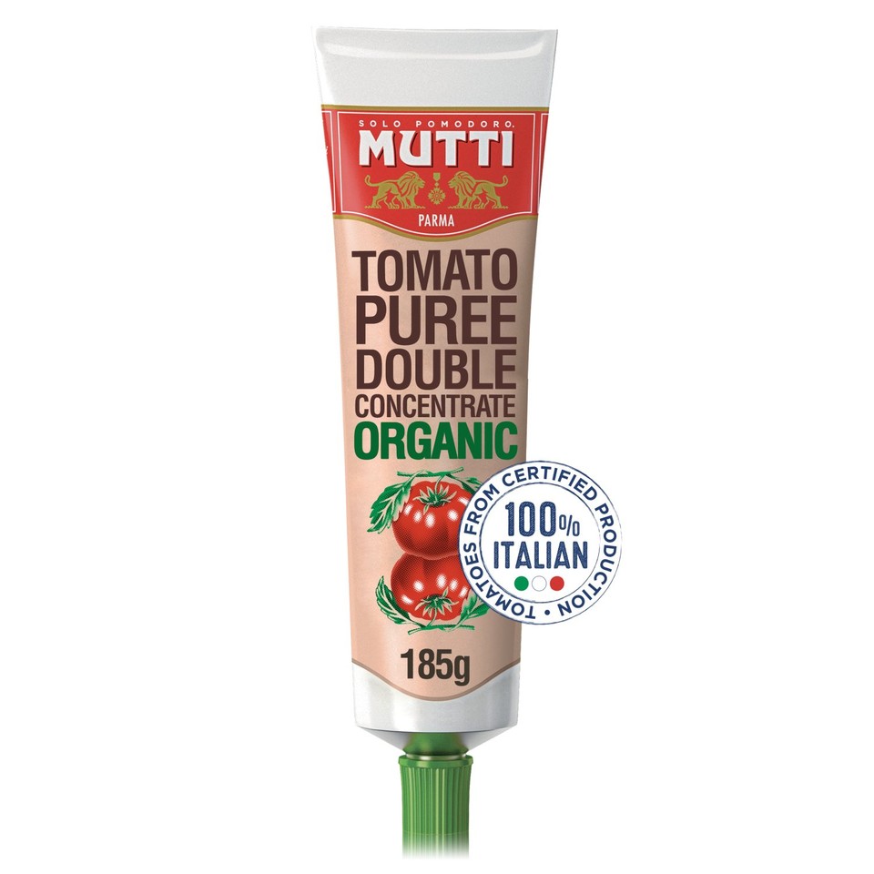 Mutti Organic Double Concentrate Tomato Puree 185g - Morrisons Online Groceries & Offers