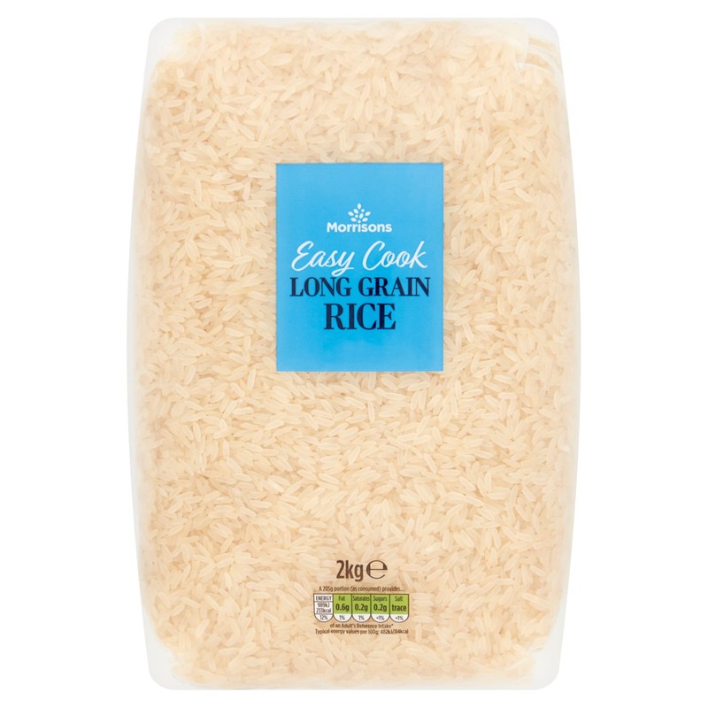 Morrisons Easy Cook Long Grain Rice - Morrisons Online Groceries & Offers