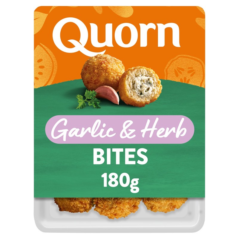 Quorn Garlic & Herb Vegetarian Bites 180g - Morrisons Online Groceries ...