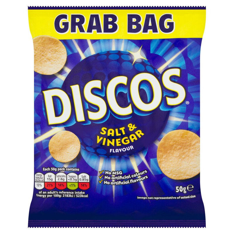 Discos Salt & Vinegar Crisps - Morrisons Online Groceries & Offers