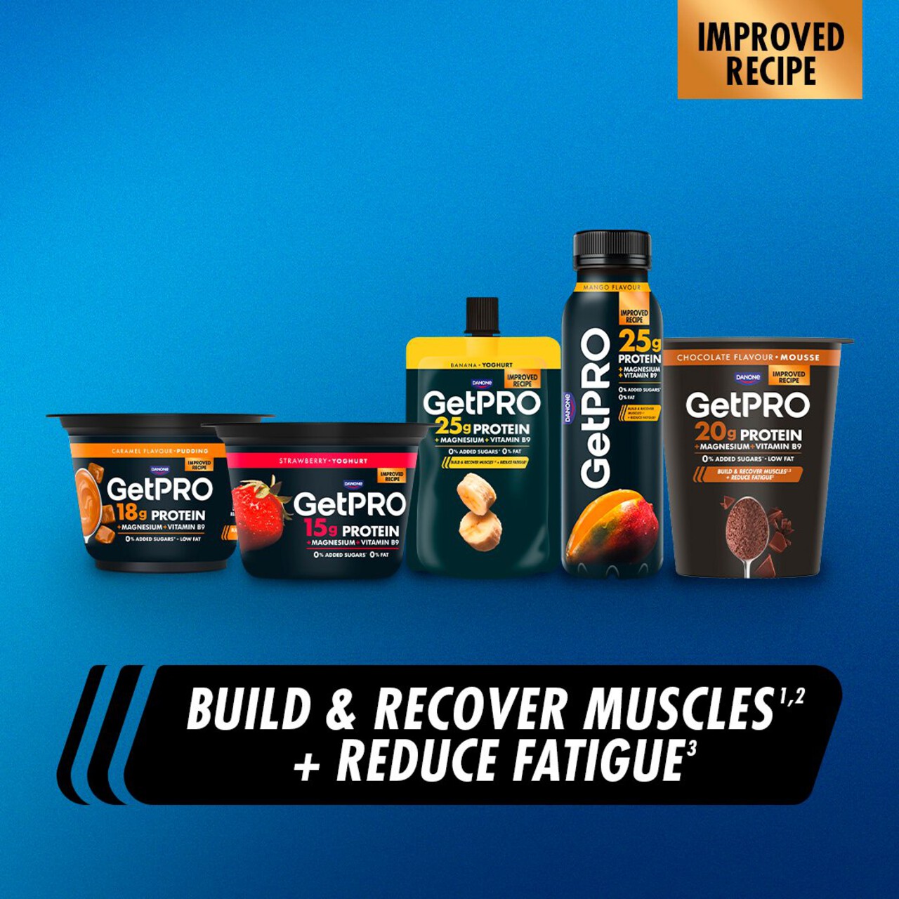 GetPro Blueberry High Protein Yoghurt - Morrisons Online Groceries & Offers