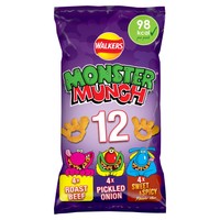 Walkers Monster Munch Variety Multipack Snacks - Morrisons Online ...