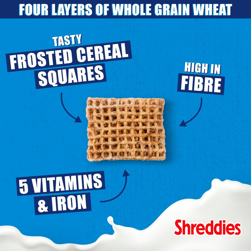 Nestle Shreddies Frosted Cereal 600g - Morrisons Online Groceries & Offers