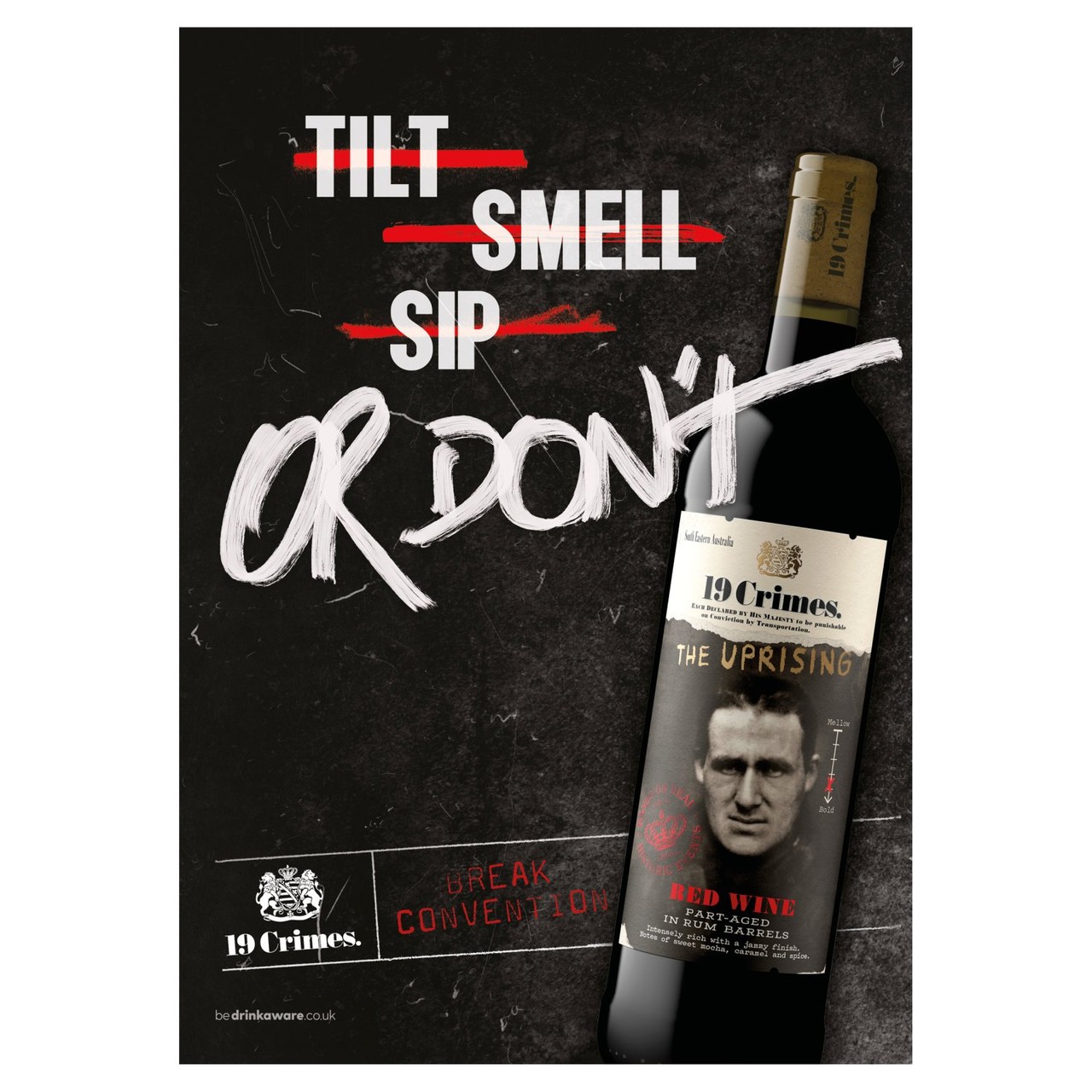 19 Crimes The Uprising Red Wine - Morrisons Online Groceries & Offers