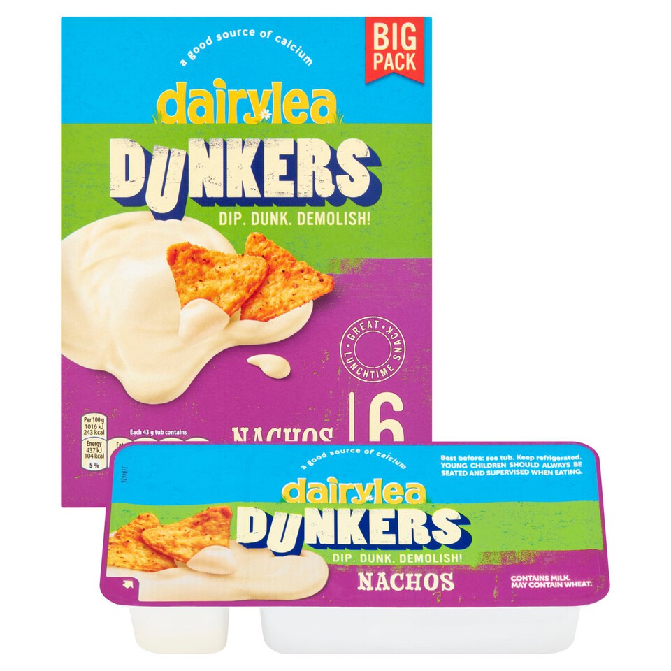 Dairylea Dunkers Nacho Cheese Snacks - Morrisons Online Groceries & Offers