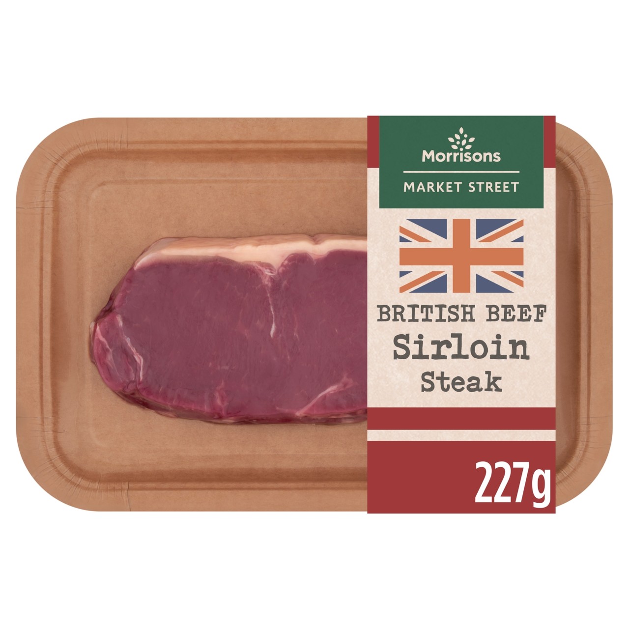 Morrisons British Sirloin Steak 227g - Morrisons Online Groceries & Offers