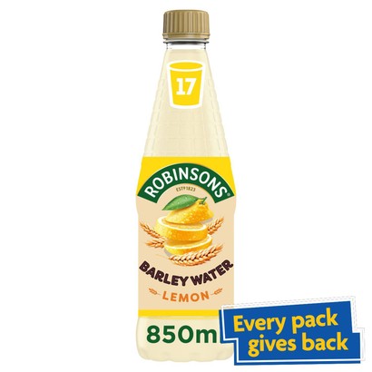 Robinsons Barley Water Lemon Squash - Morrisons Online Groceries & Offers