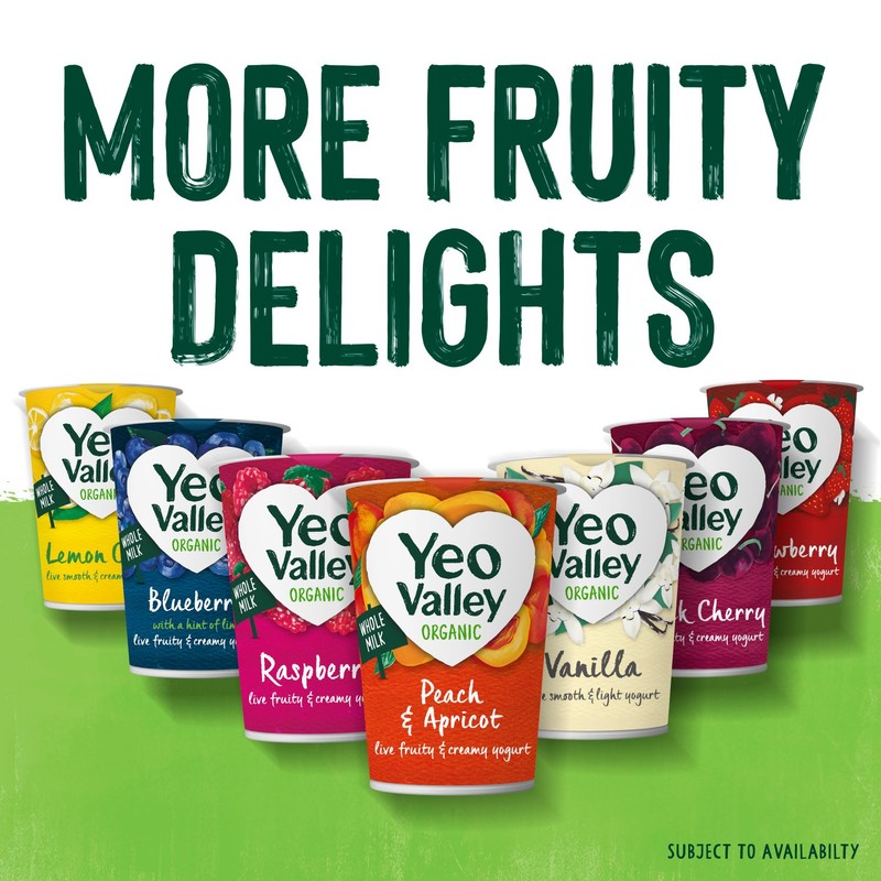 Yeo Valley Organic Blueberry With A Hint Of Lime - Morrisons Online ...