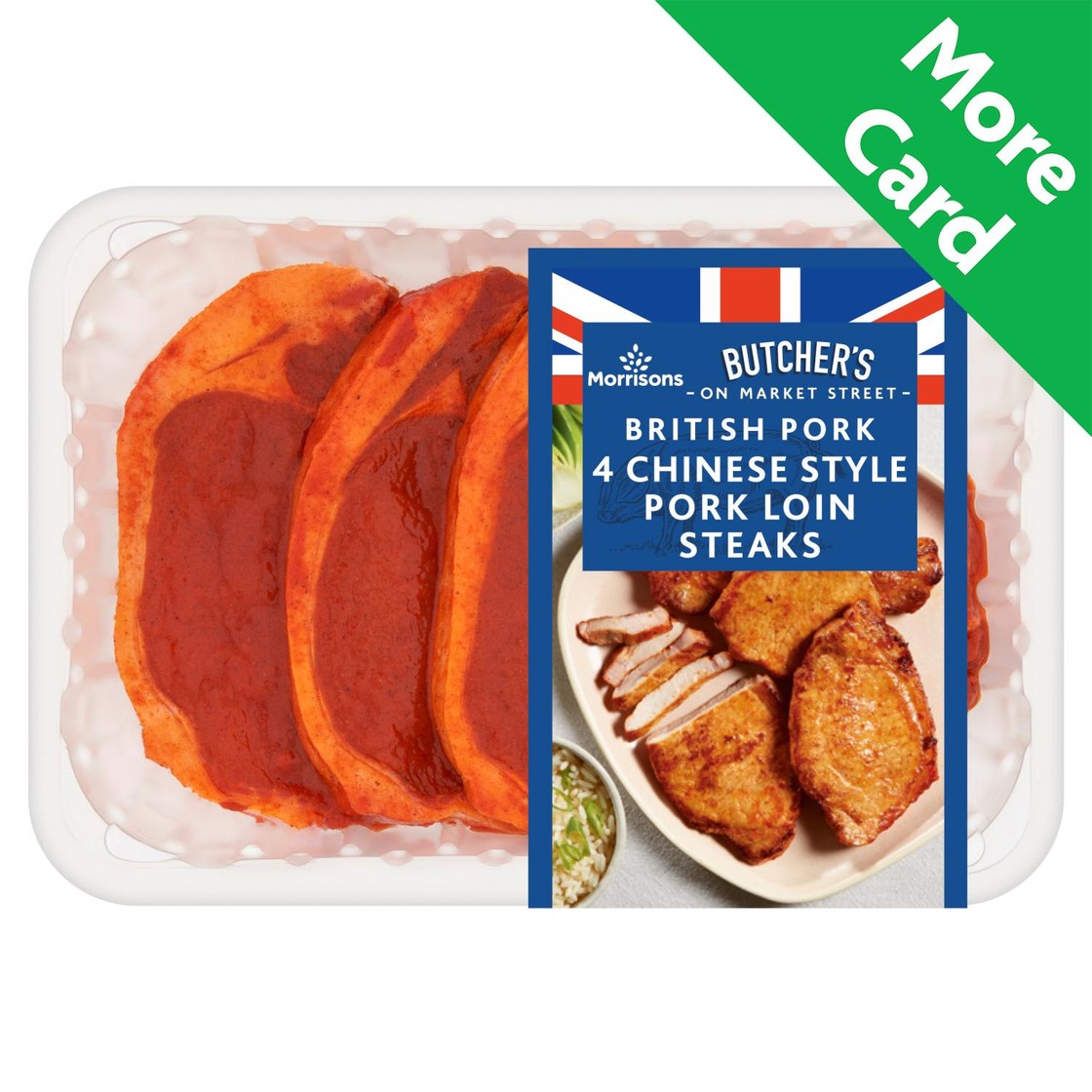 Morrisons BBQ Chinese Style Pork Loin Steaks 400g - Morrisons Online ...