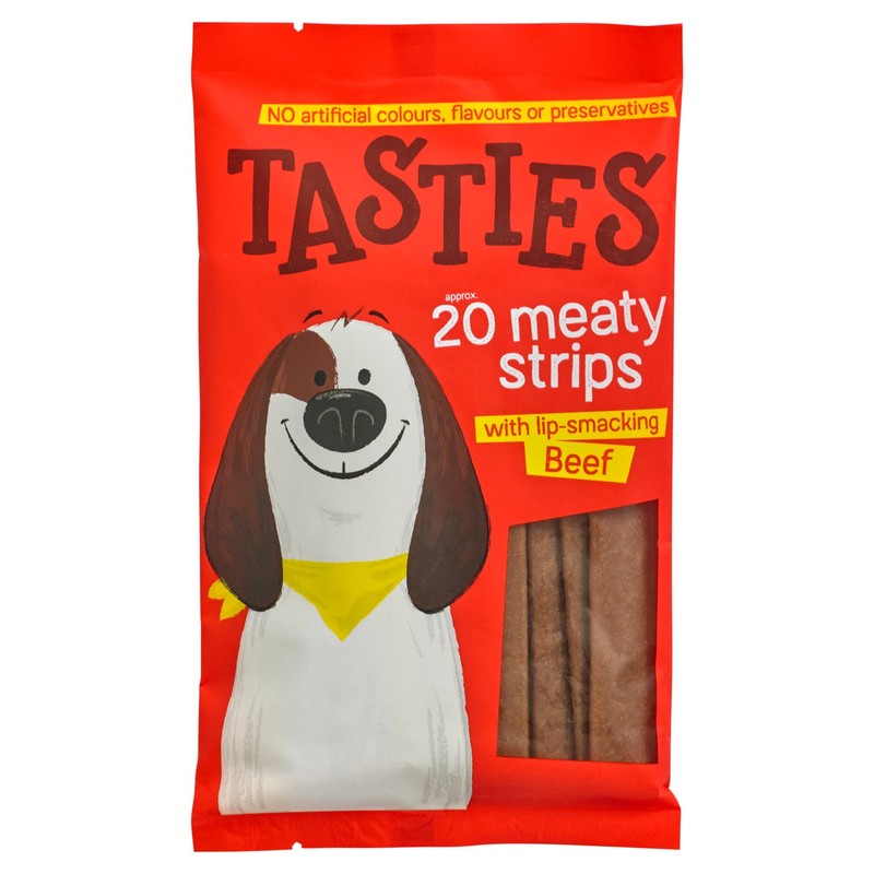 Tasties Meaty Strips Beef - Morrisons Online Groceries & Offers