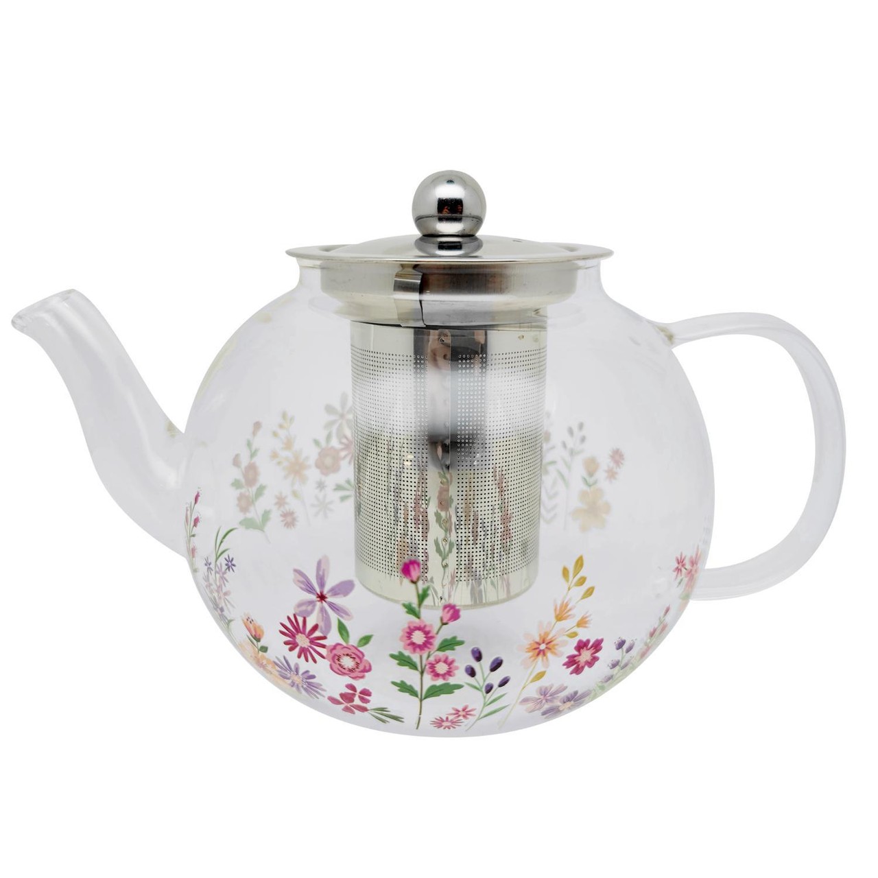 Morrisons Mother's Day Glass Teapot - Morrisons Online Groceries & Offers