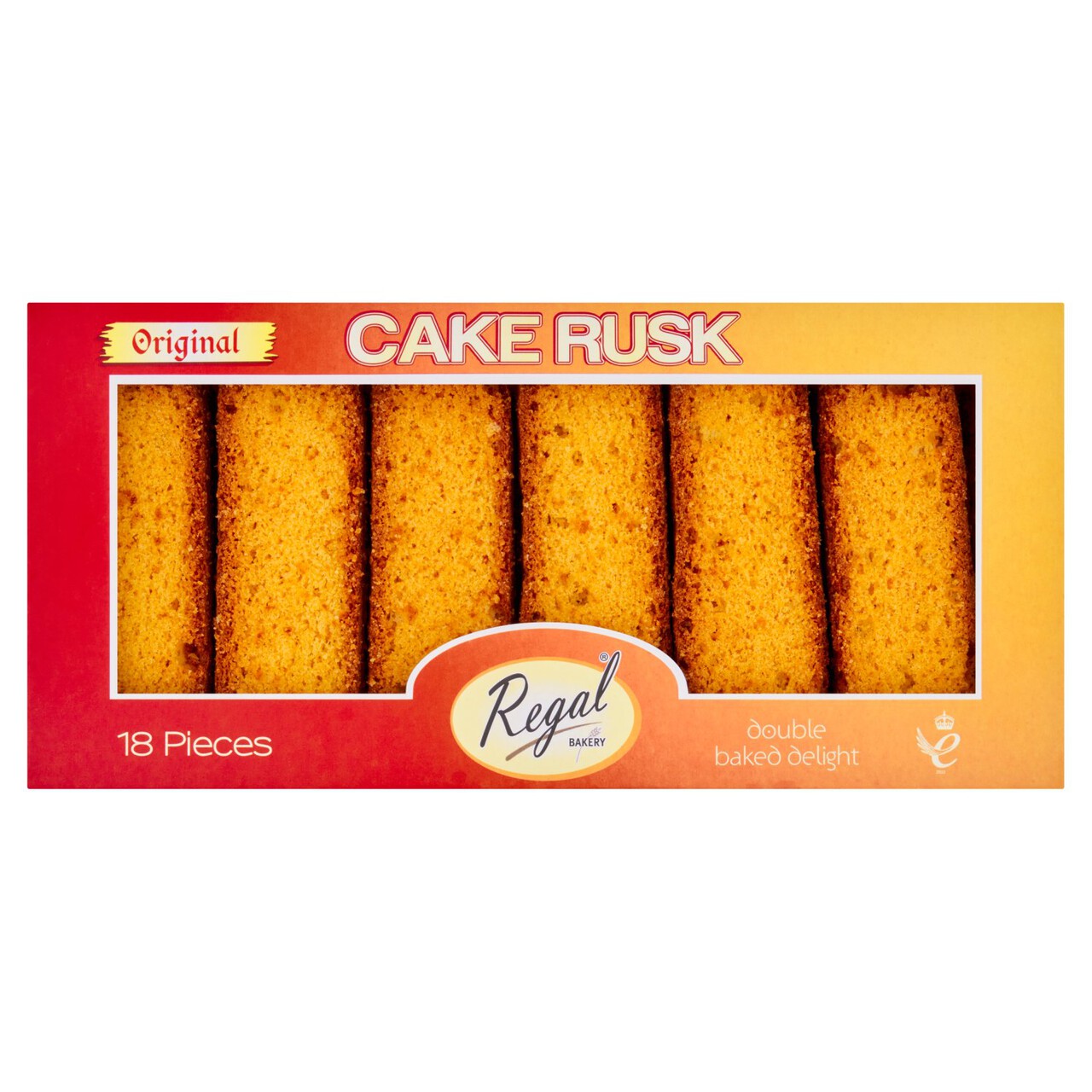 Regal Original Cake Rusks 18 Pack - Morrisons Online Groceries & Offers
