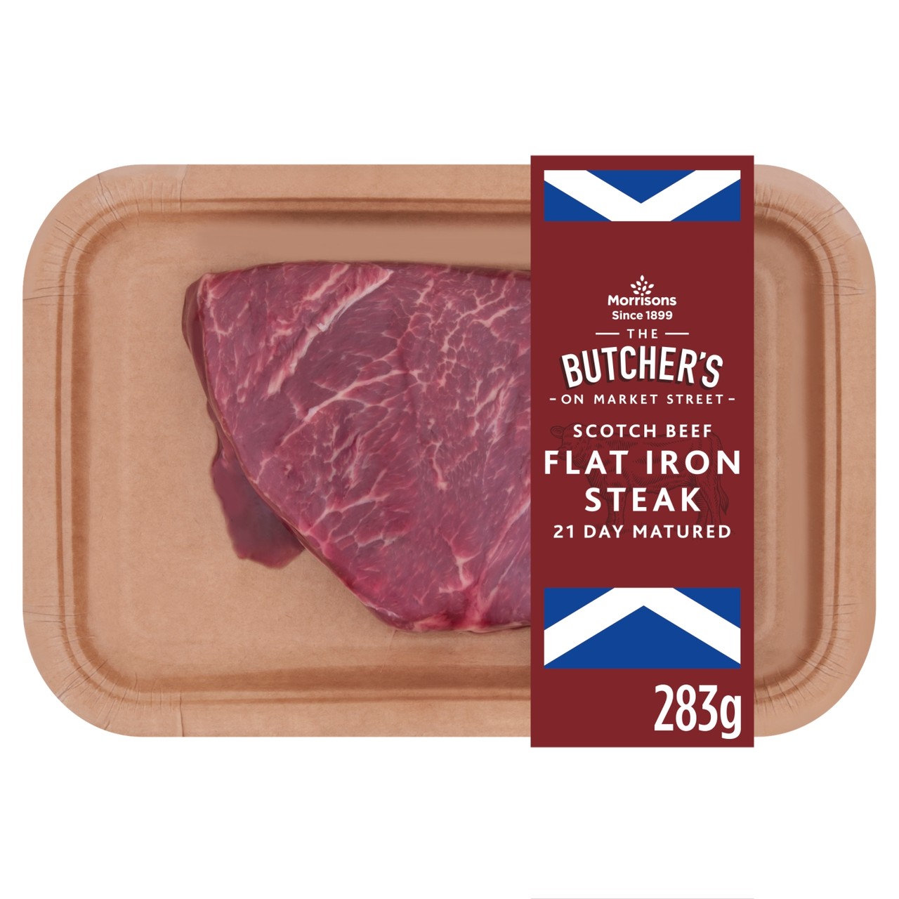 Morrisons Scottish Flat Iron Steak - Morrisons Online Groceries & Offers