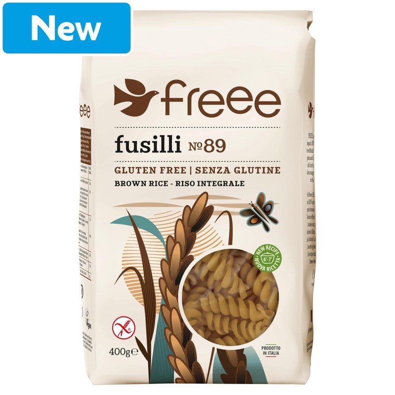 Freee Gluten Free Brown Rice Fusilli Pasta - Morrisons Online Groceries ...