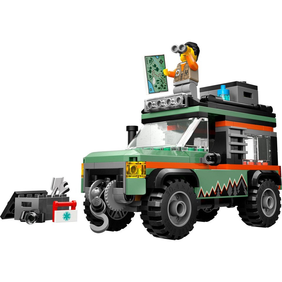 LEGO City Off-Road 4x4 Mountain Truck Toy 60447 - Morrisons Online ...