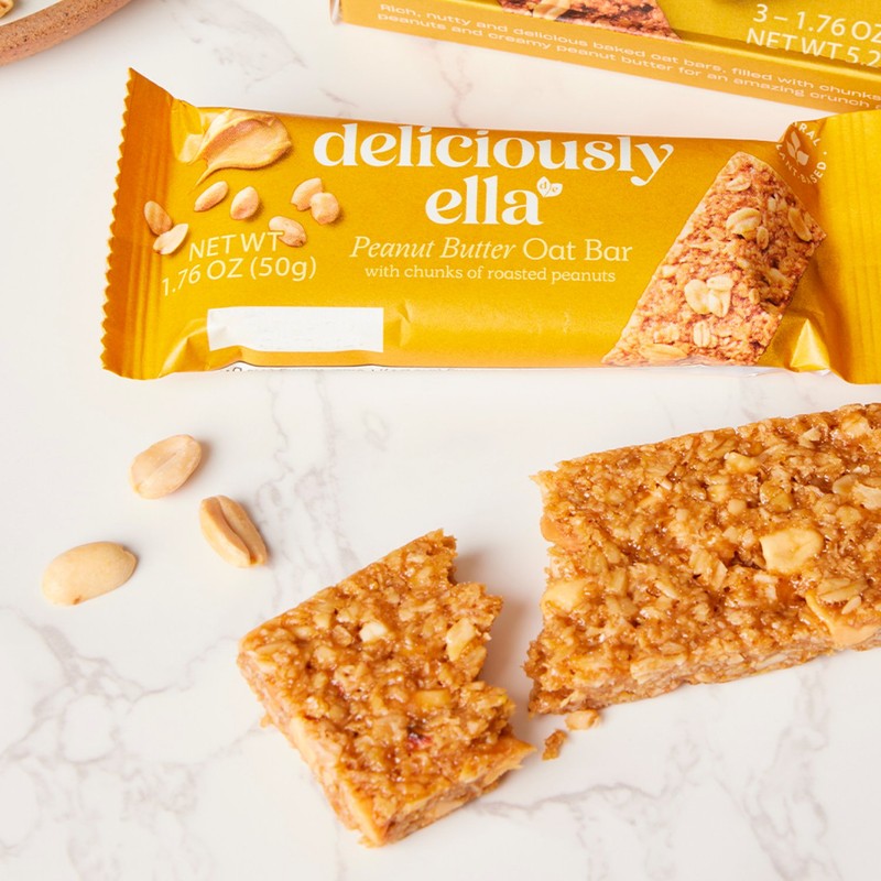 Deliciously Ella Baked Oat Bar Peanut Butter - Morrisons Online ...