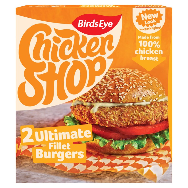 Birds Eye Chicken Shop 2 Ultimate Fillet Burgers - Morrisons Online ...