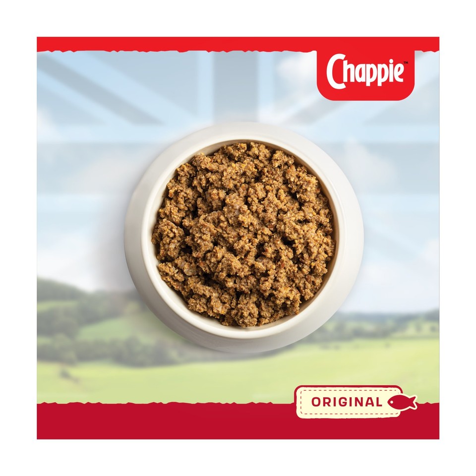 Chappie Adult Wet Dog Food Tin Original In Loaf - Morrisons Online ...