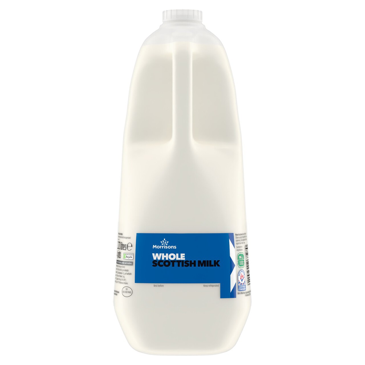 Morrisons Scottish Whole Milk 4 Pint - Morrisons Online Groceries & Offers
