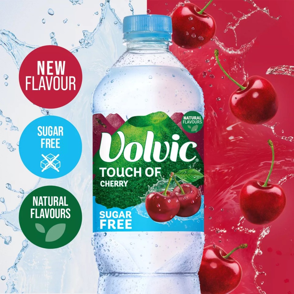 Volvic Touch Of Fruit Cherry - Morrisons Online Groceries & Offers