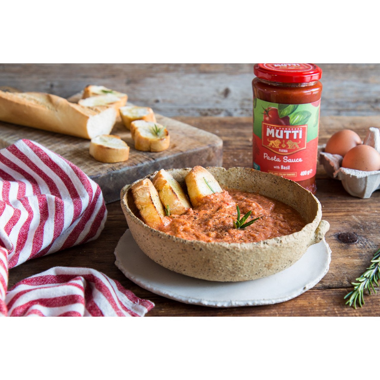 Mutti Tomato Pasta Sauce with Basil 400g - Morrisons Online Groceries ...