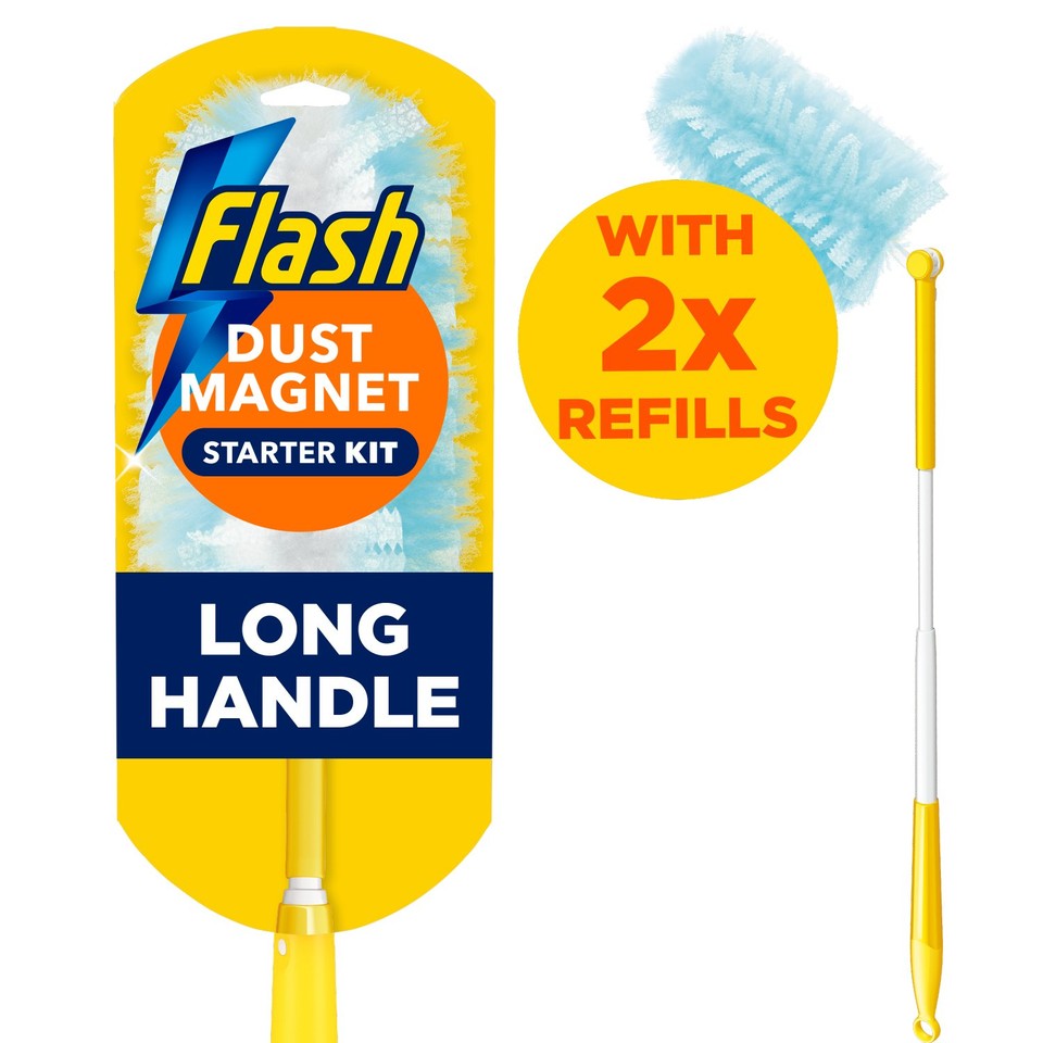 Flash Duster Xxl Starter Kit And 2 Pads - Morrisons Online Groceries ...