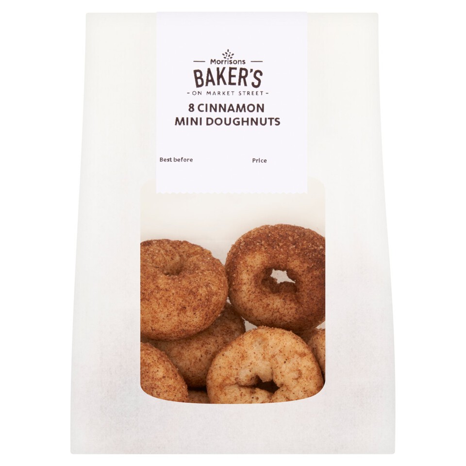 Market Street 8 Cinnamon Mini Doughnuts - Morrisons Online Groceries ...