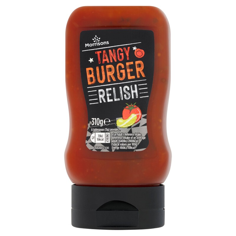 Morrisons Squeezy Burger Relish (310g) - Morrisons Online Groceries ...