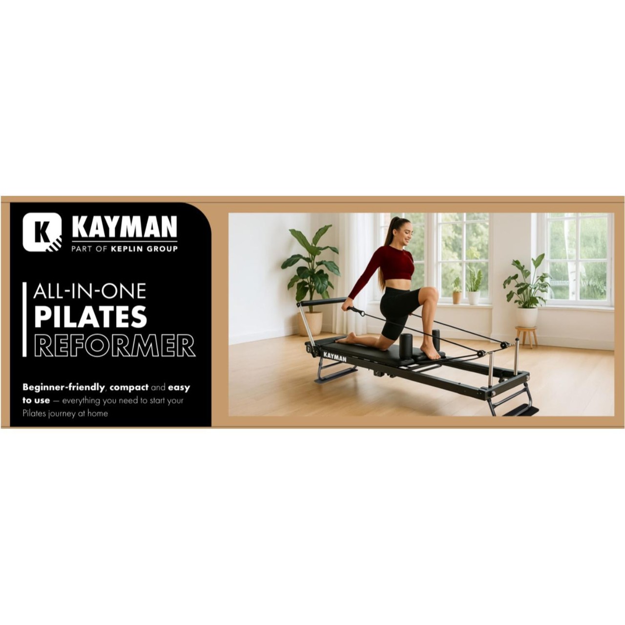 Kayman Pilates Reformer - Morrisons Online Groceries & Offers
