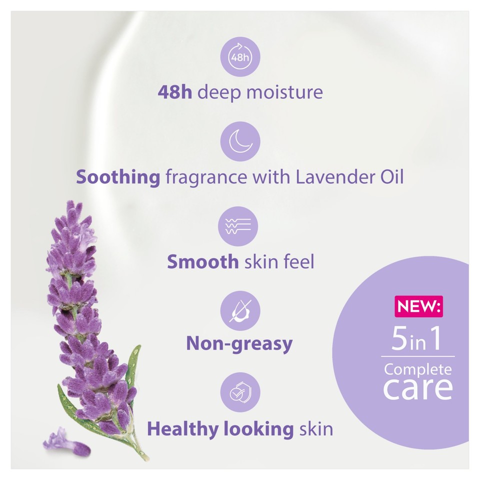 NIVEA Lavender & Hydration Body Lotion For Dry Skin - Morrisons Online ...