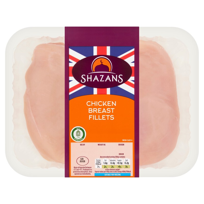 Shazans Small Chicken Breast Fillet - Morrisons Online Groceries & Offers