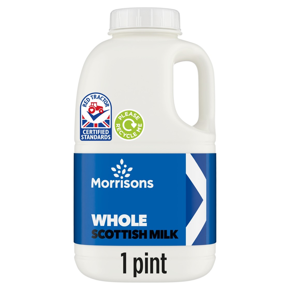 Morrisons Scottish Milk Whole 1 Pint - Morrisons Online Groceries & Offers