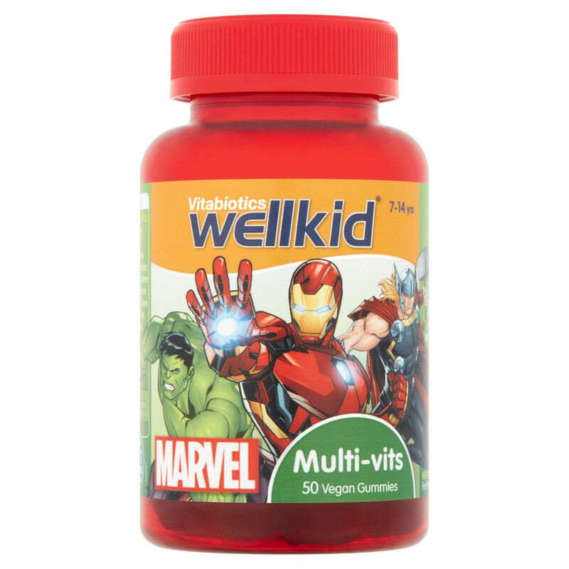 Wellkid Marvel Multi Vitamin Gummies - Morrisons Online Groceries & Offers