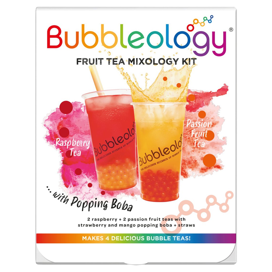 Bubbleology Fruit Tea Mixology Kit - Morrisons Online Groceries & Offers