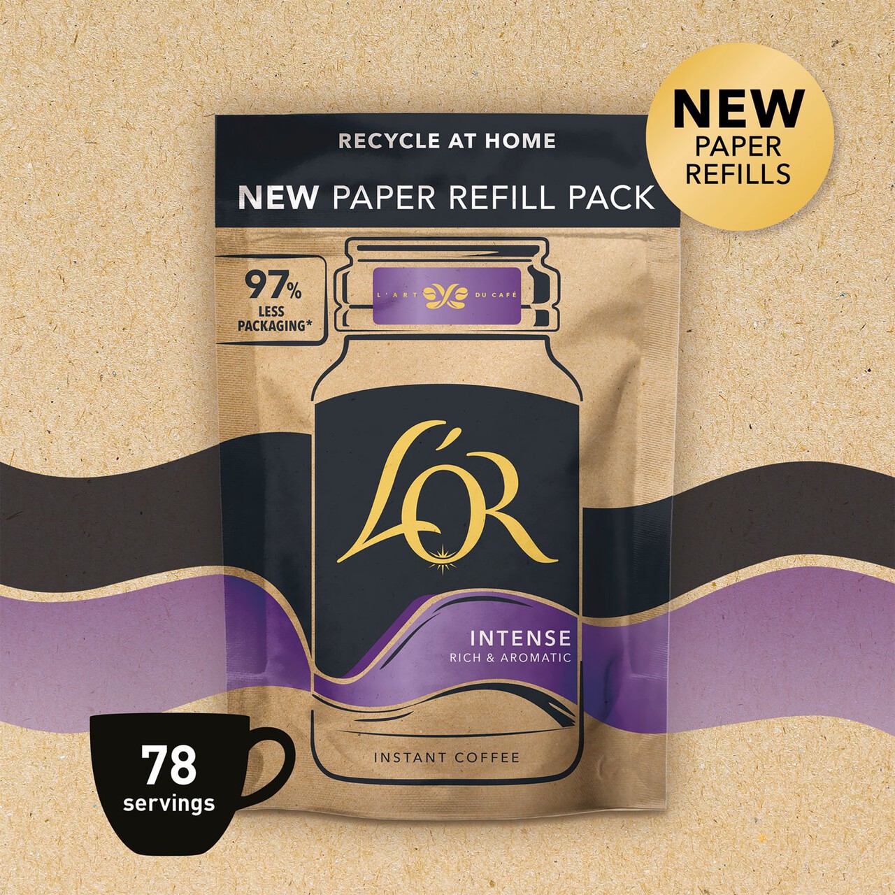 L'OR Intense Paper Refill - Morrisons Online Groceries & Offers