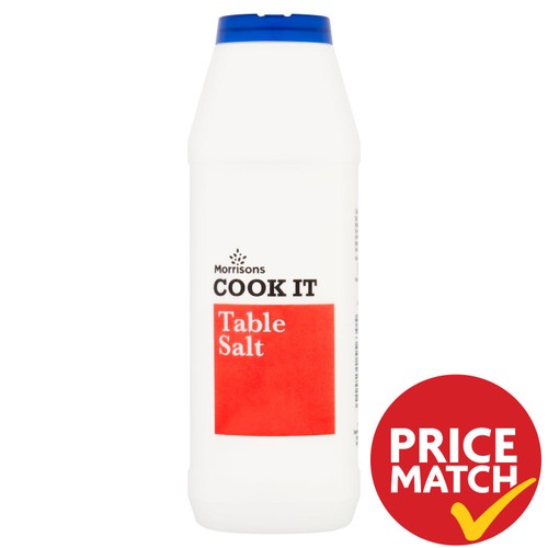 Morrisons Table Salt 750g - Morrisons Online Groceries & Offers