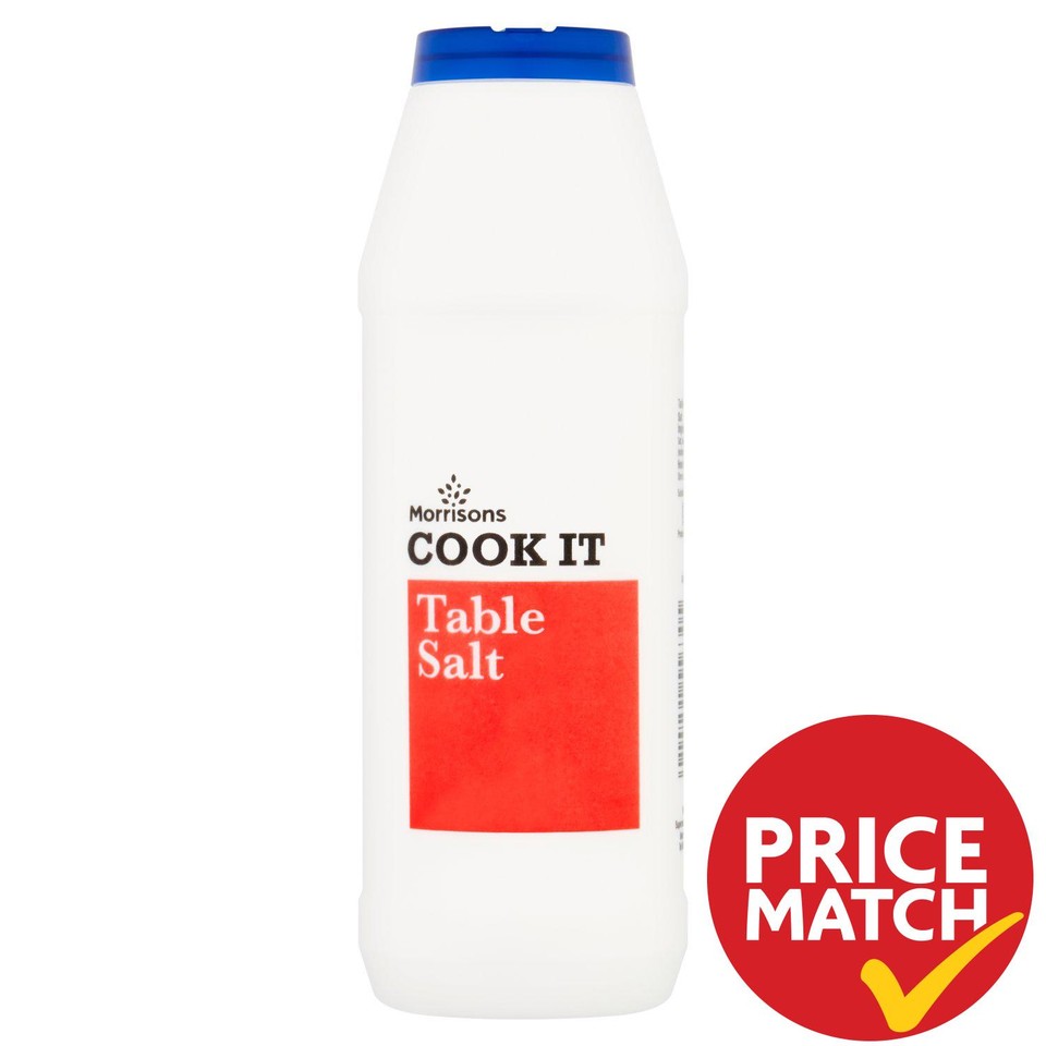 Morrisons Table Salt 750g - Morrisons Online Groceries & Offers