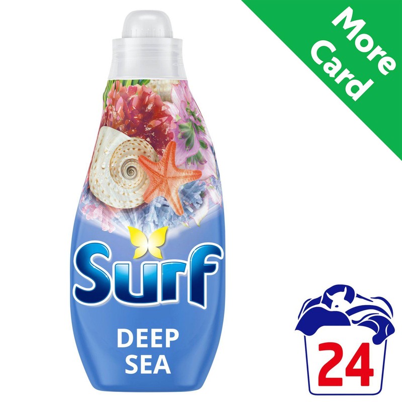 Surf Laundry Washing Liquid Deep Sea 24 washes - Morrisons Online ...