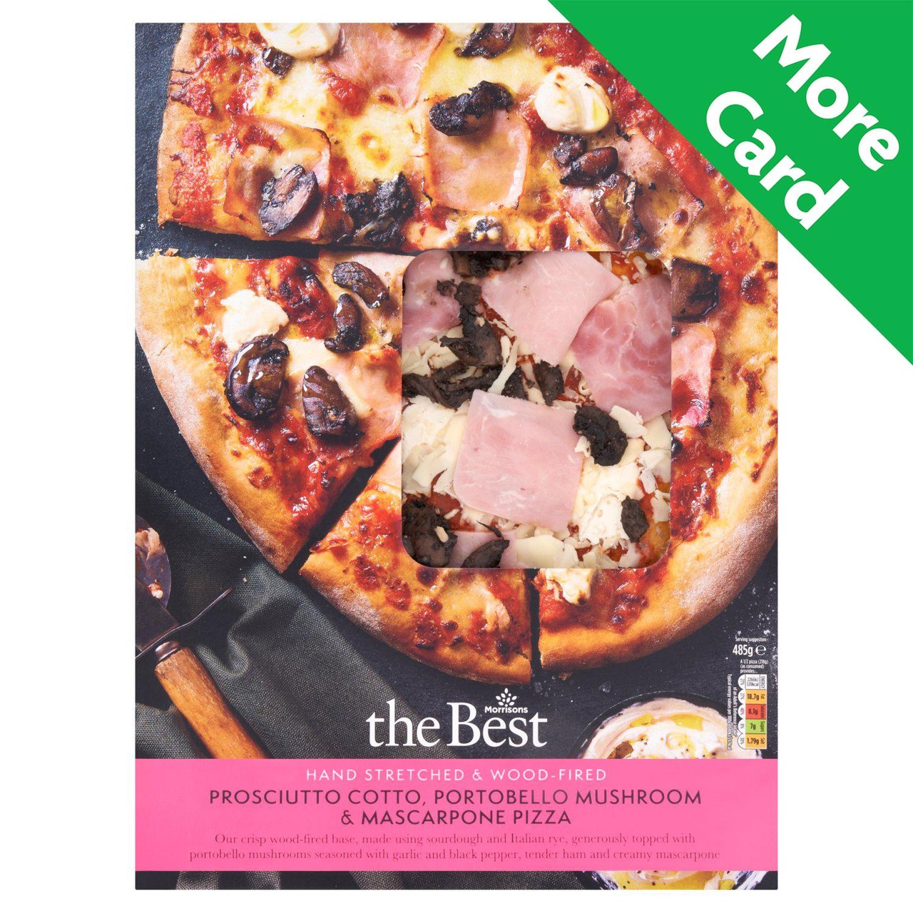 Morrisons The Best Prosciutto Cotto, Portobello Mushroom & Mascarpone ...