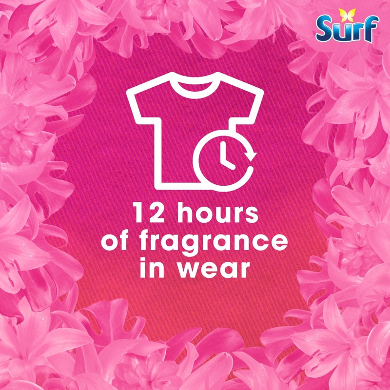 Surf 3 in 1 Laundry Washing Detergent Capsules Tropical Lily 15 Washes ...