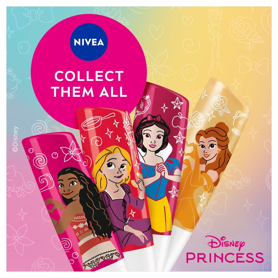NIVEA Disney Princess Moana Watermelon Sorbet Lip Balm 4.8g - Morrisons ...
