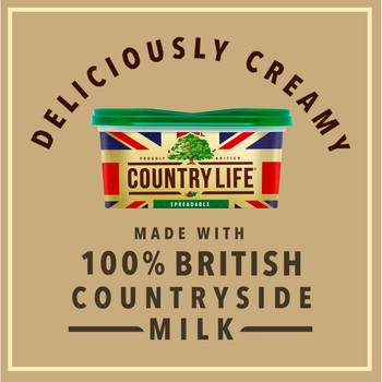 Country Life British Spreadable Butter 500g - Morrisons Online ...