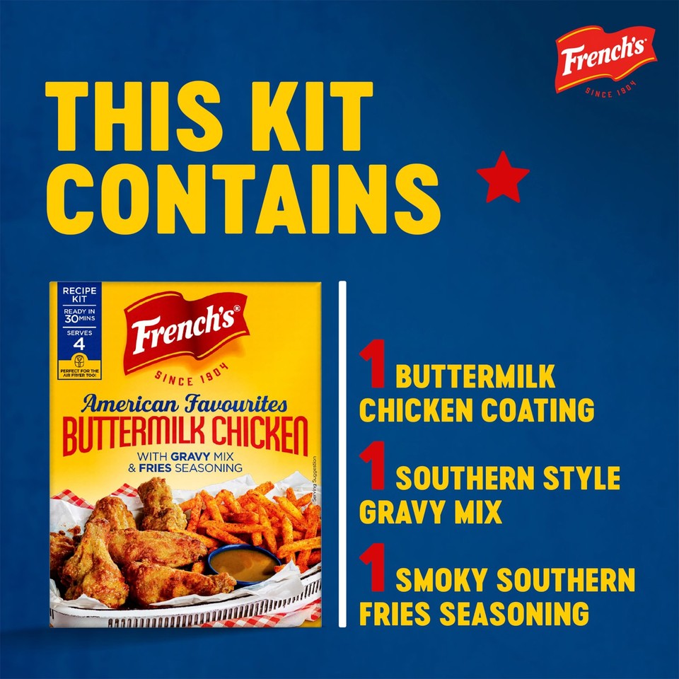 French's Buttermilk Chicken Recipe Kit - Morrisons Online Groceries ...