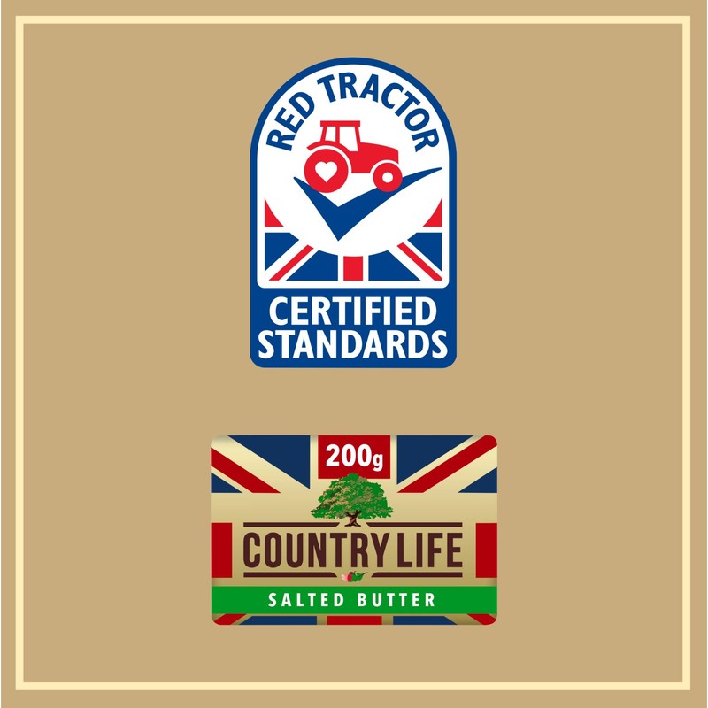 Country Life Salted Butter 200g - Morrisons Online Groceries & Offers