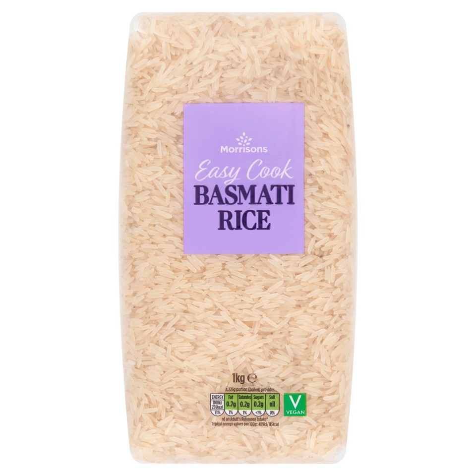 Morrisons Easy Cook Basmati Rice - Morrisons Online Groceries & Offers